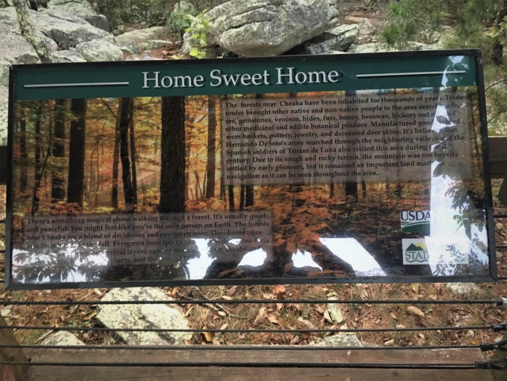 Interpretive Signage at Cheaha State Park: Enhancing Nature ...