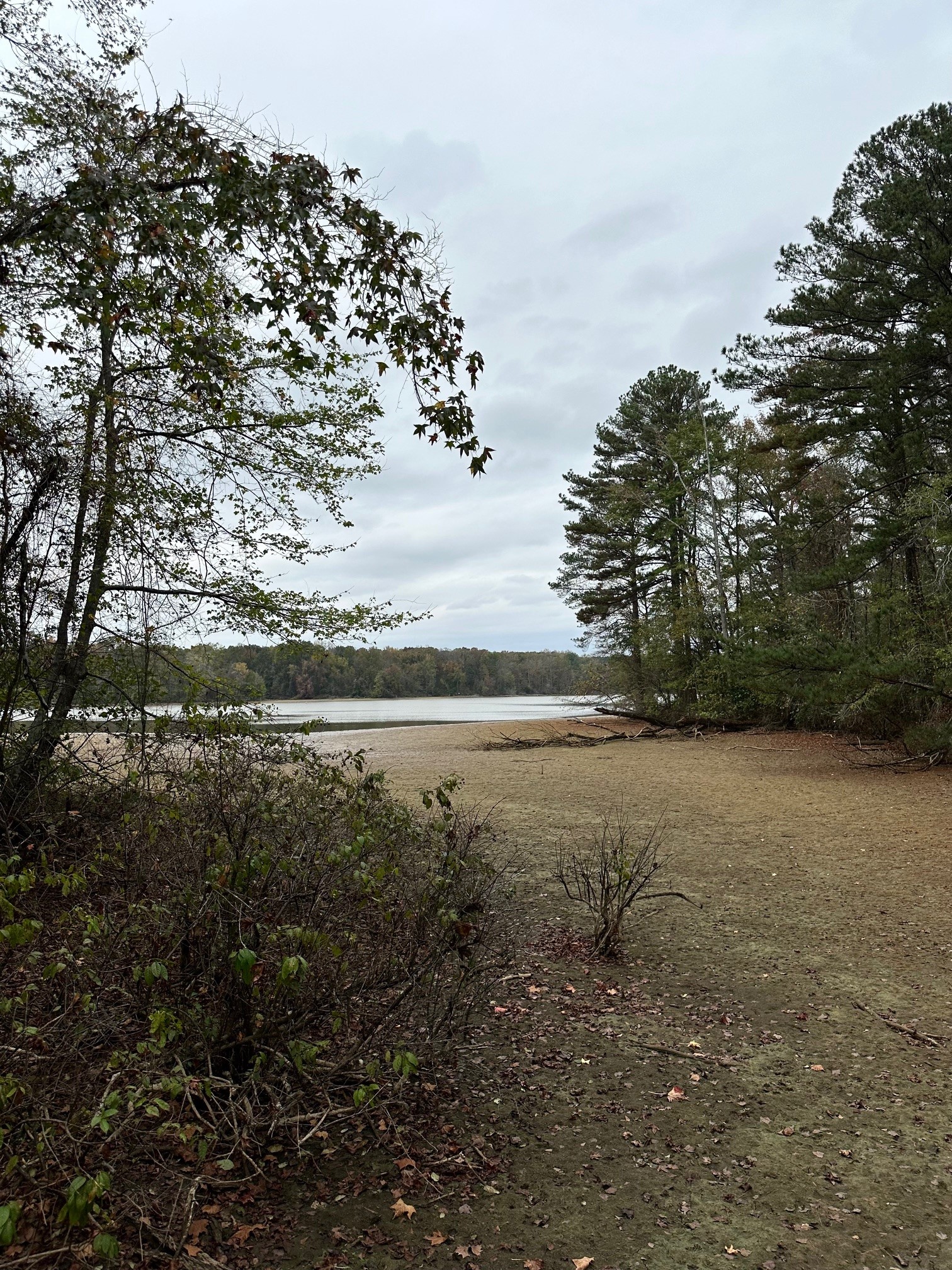 Mild Fall Afternoon at the Woodland Flint Creek Trail on Wheeler ...